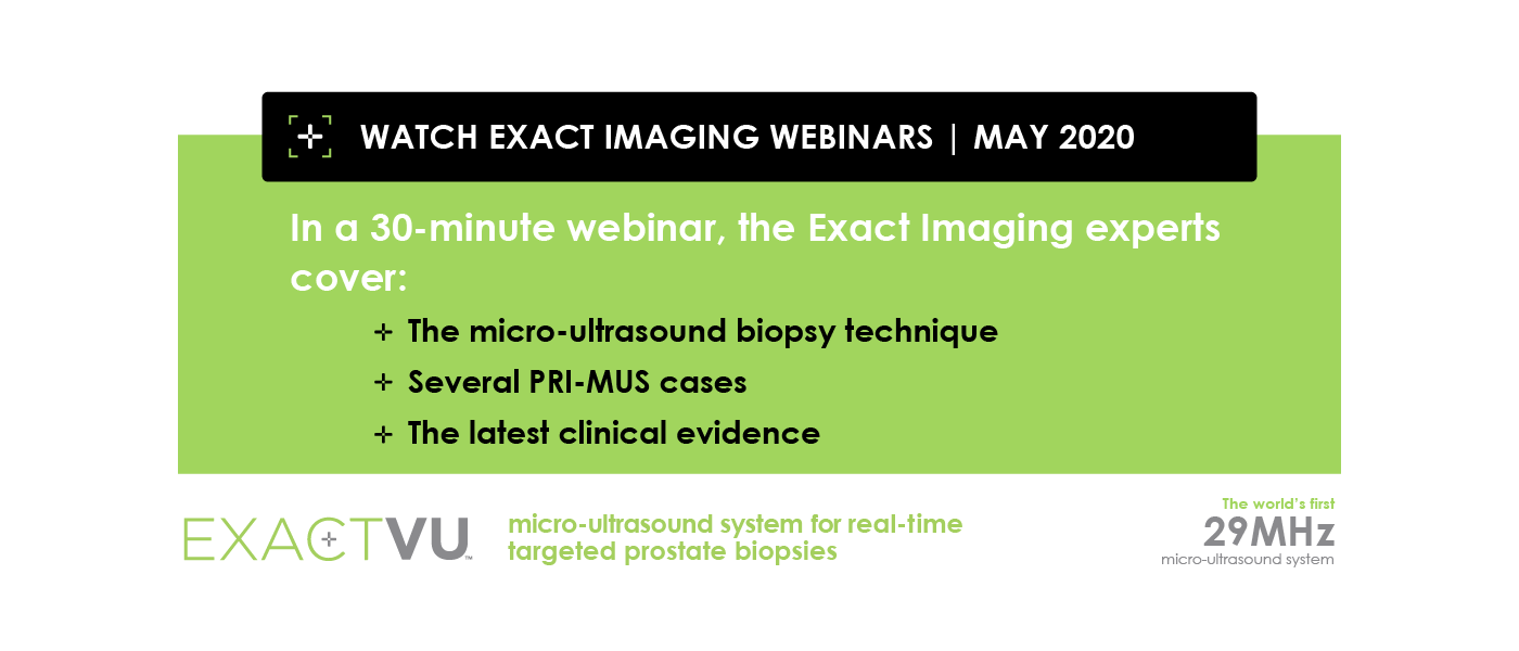 ExactVu™ - the world's first 29 MHz micro-ultrasound system - Exact Imaging